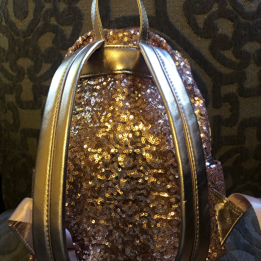 Loungefly Rose Gold Backpack And Ears Bundle - Gem